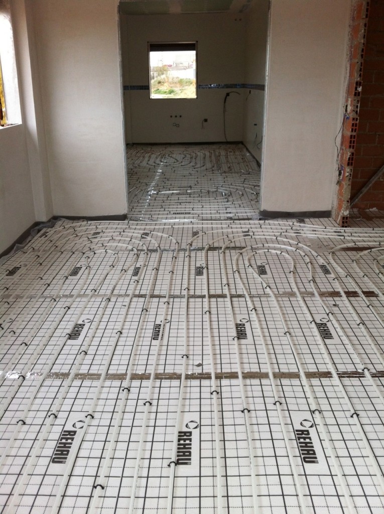 Calefaccion por suelo radiante | Reformas Gil